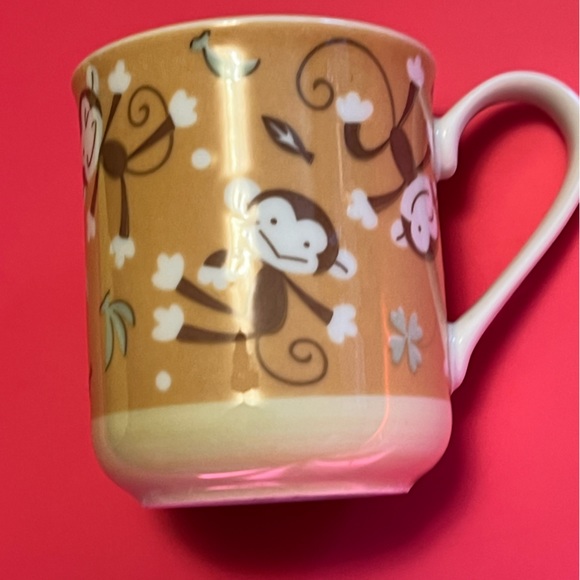 Sehen | Dining | Monkey Sehen Japan Ceramic Porcelain Mug Cup Tropical ...